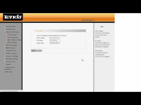 Tech Support: How to change the IP address on a Tenda Router