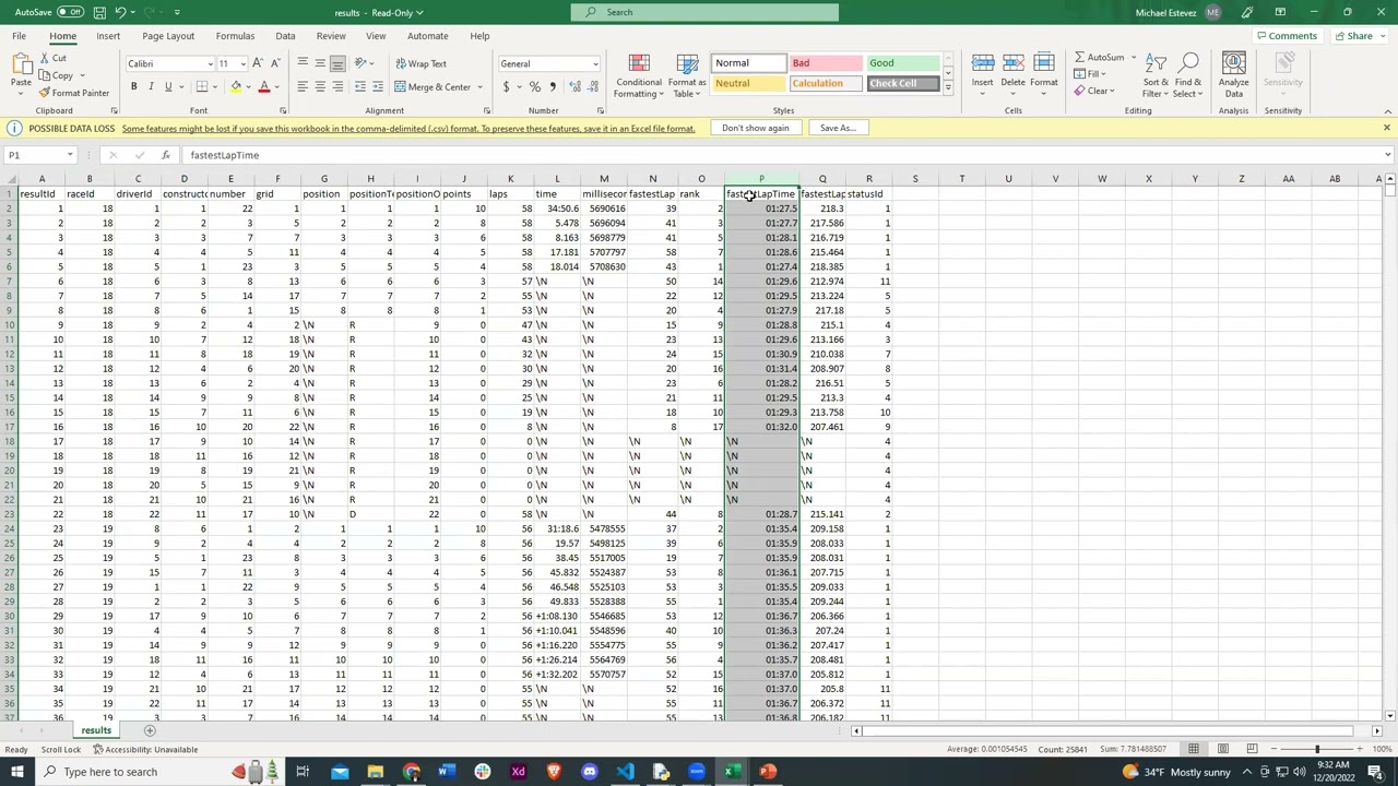 Fall 2022 Python Methodologies Final