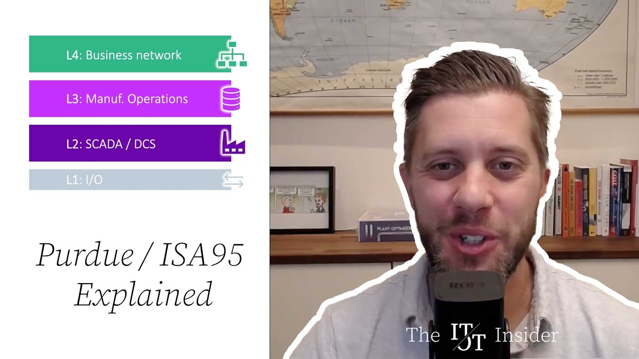 The Purdue/ISA95 Reference model explained!