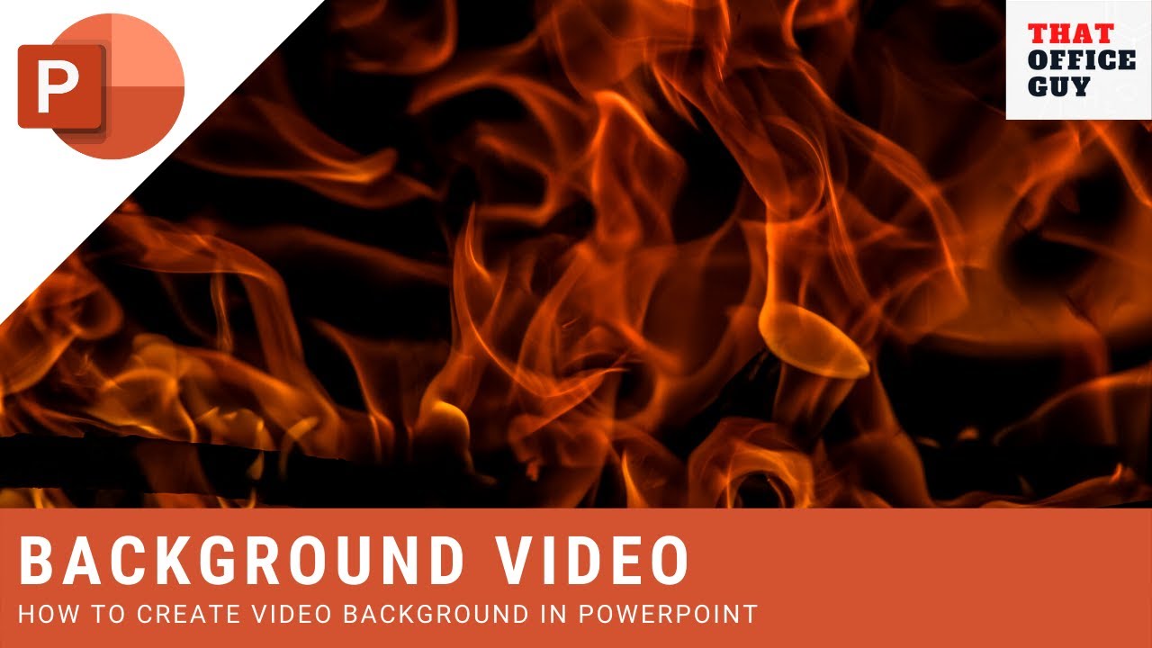 How to Create Video Background in PowerPoint [Motion Background for PowerPoint]