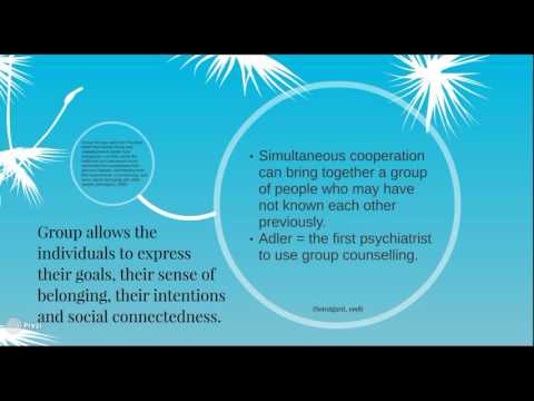 Group Psychotherapy: An Adlerian Perspective
