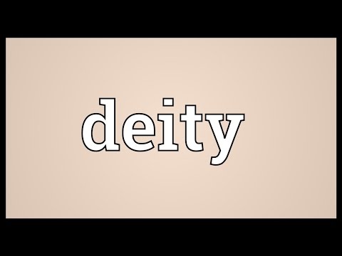Deity Meaning