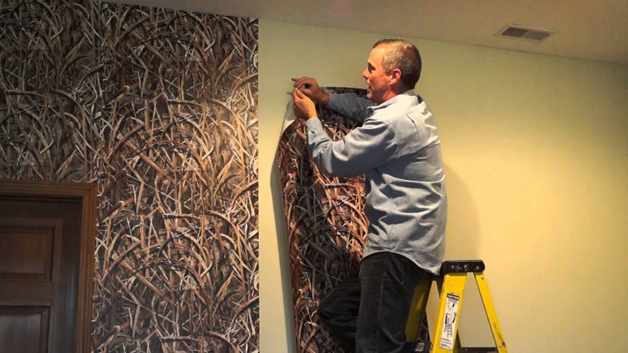Camo Wallpaper Installation Mossy Oak Graphics