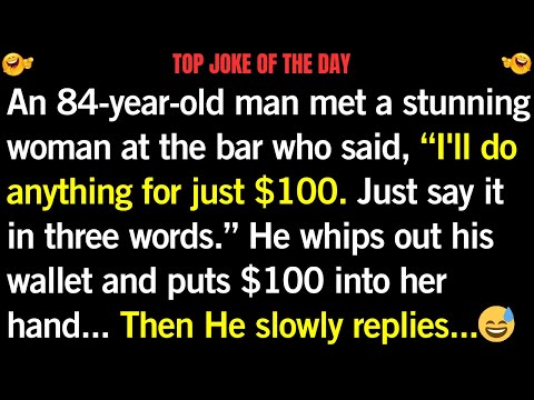 😂 joke of the day | "He Had Three Words—And Blew Everyone’s Minds!" #humor