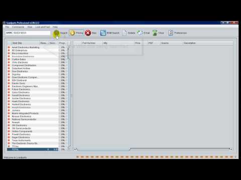 Electronic Component Search Engine | Loadparts Professional