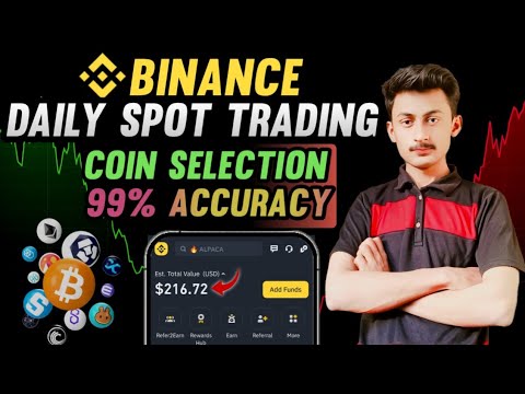 Daily Binance Spot Trading Strategy | Best Coin Selection Strategy with 99% Accuracy
