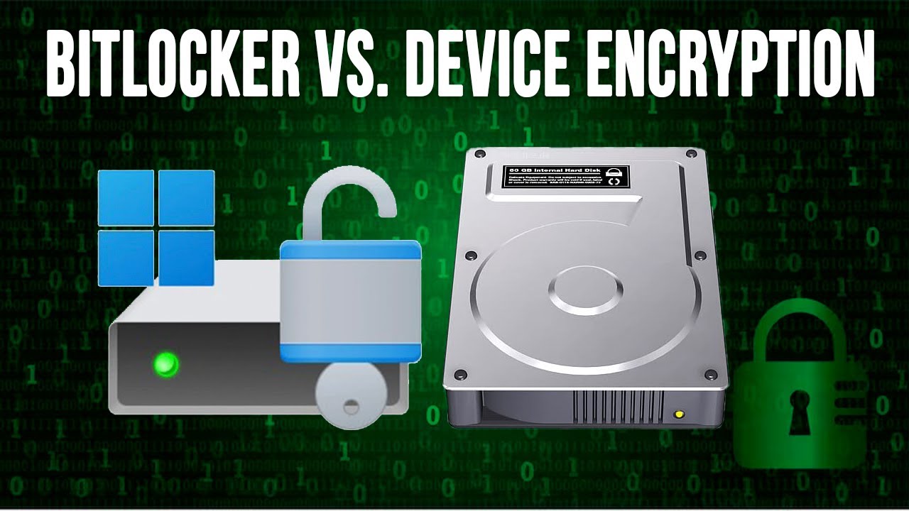 Windows BitLocker vs Device Encryption: What's the Difference & Which Should You Use? (With Demo)