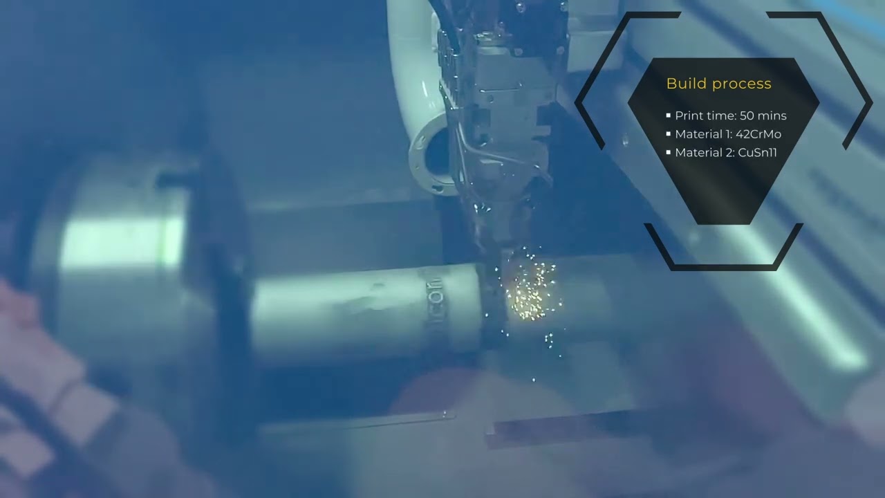 Highspeed DED Coating Workflow