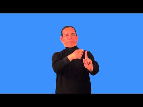 American Sign Language ASL Video Dictionary - unto