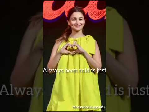 just go with your gut 💯👍 || Motivational|| Alia bhat@ subscribe to my channel