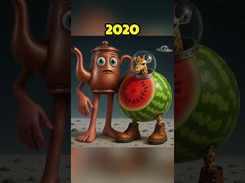 Brainrot Memes 2020 vs 2025 #shorts