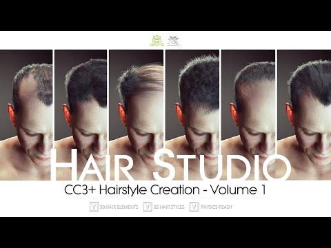 HairStudio - Hairstyles Vol.1
