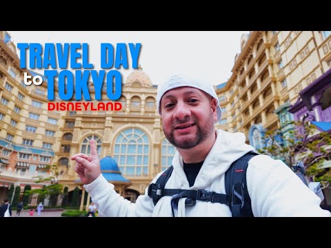 The Start of a 2 Week Adventure in JAPAN! Travel Day from LAX to HANEDA | Tokyo Disneyland Hotel
