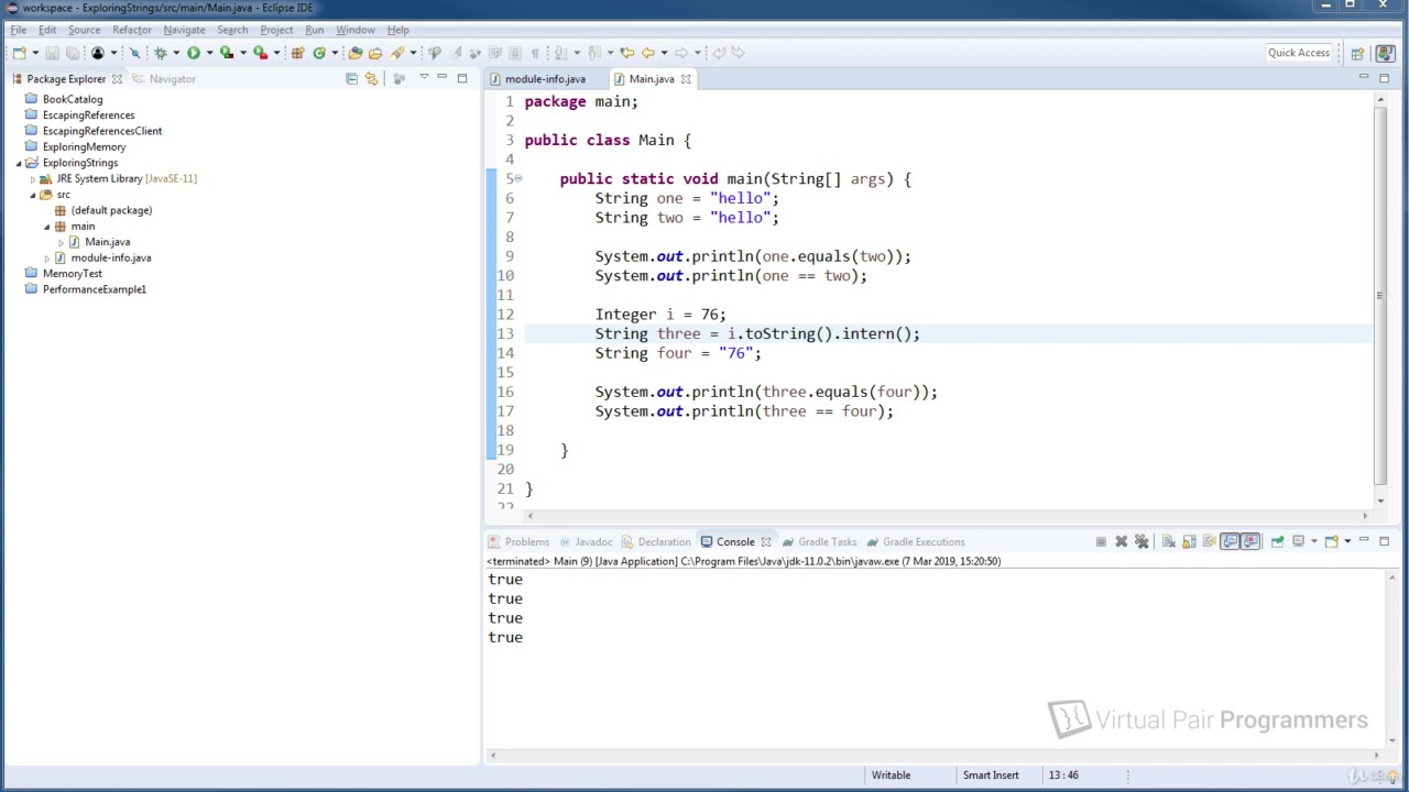 24  Interning Strings