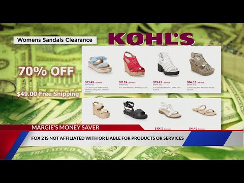 Money Saver: Check out a sizzlin' deal on sandals offering deep discounts on clearance items at Kohl