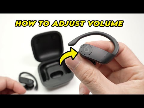 How to Adjust the Volume PowerBeats Pro