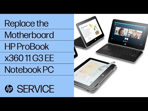 Replace the Motherboard | HP ProBook x360 11 G3 EE Notebook PC | HP