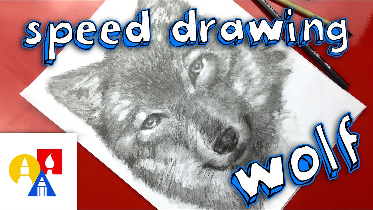 Wolf Speed Drawing