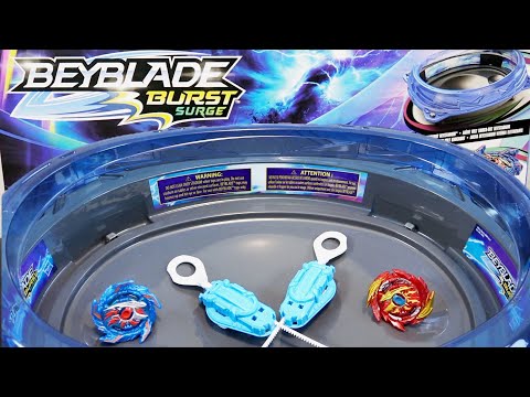 Volt Knockout Battle Set Speedstorm Unboxing & Test Battles! | Beyblade Burst Surge/Sparking