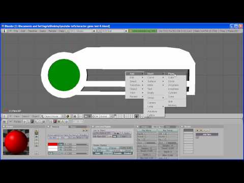 Blender tutorial - making a rounded life display in blender game engine part 1