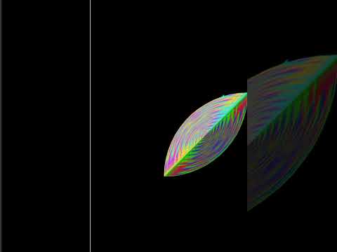 Making colorfull leaf using pydroid3 code #design #pydroid3 #coding #logo #pythonturtle