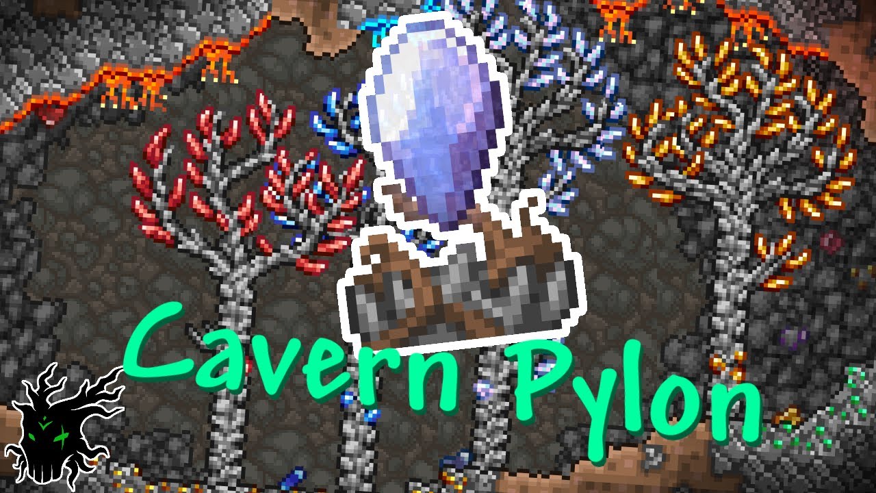 The Cavern Pylon | Terraria 1.4 Journey’s End
