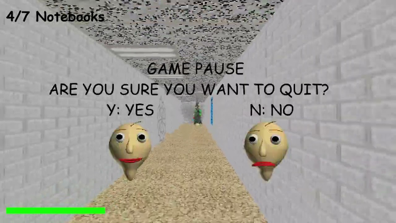 Pokerror404 Plays Baldi's Basics With Superpowers