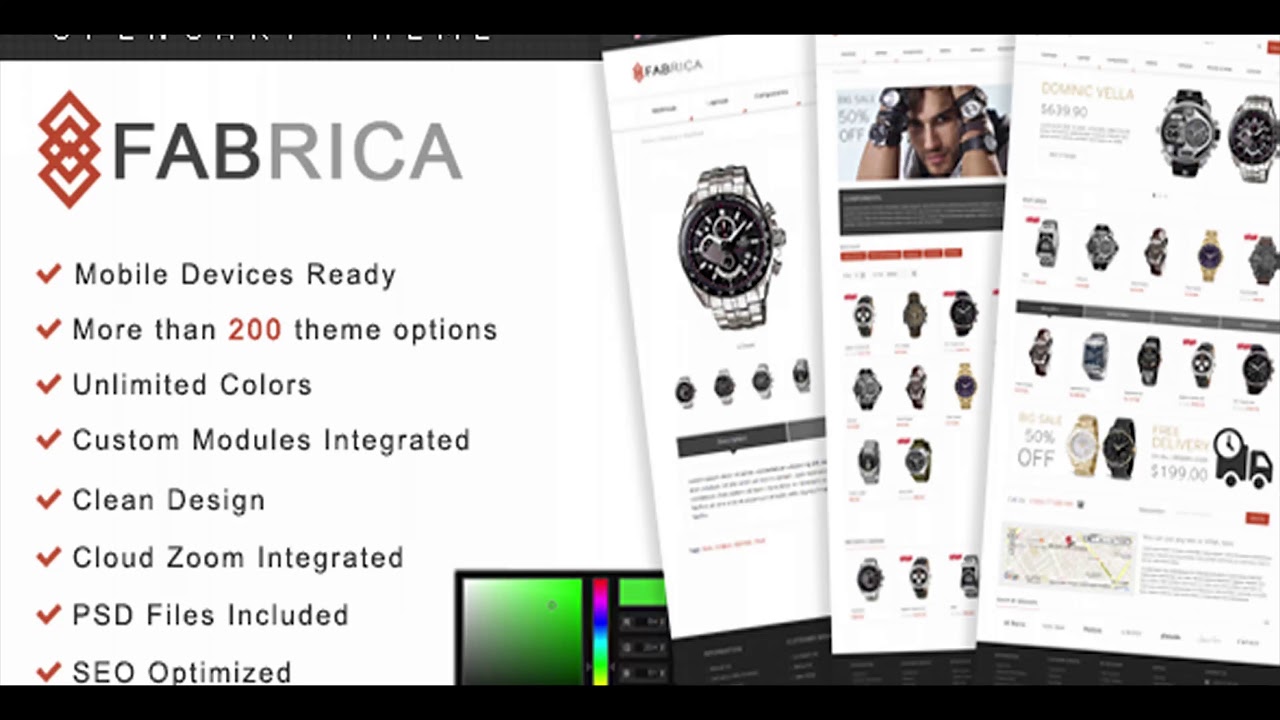 Fabrica - OpenCart Premium Theme | Themeforest Website Templates and Themes