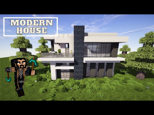 Small Modern House Minecraft Map