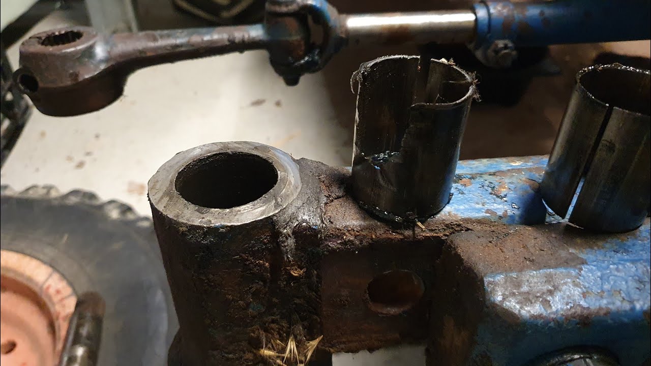 Fordson Major Front Spindle Bush Removal