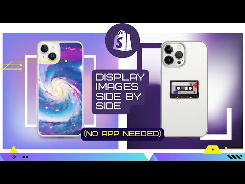Display Images Side By Side on Shopify Blog Posts using Code Free.