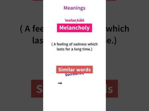Synonyms - Useful New Words # 010