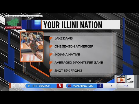 Mercer transfer Jake Davis commits to Illinois