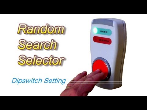 Hand Held Battery Powered Random Search Selector