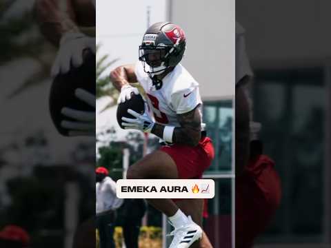That’s our first-round pick 👏 #emekaegbuka #buccaneers #nfl #widereceiver #football #practice
