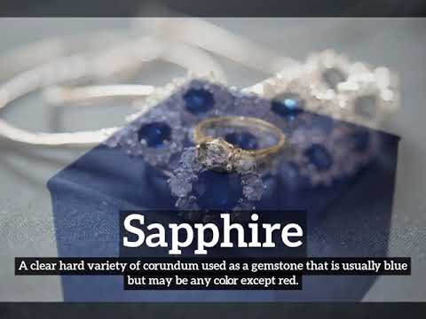 What is Sapphire? | How Does Sapphire Look? | How to Say Sapphire in English?