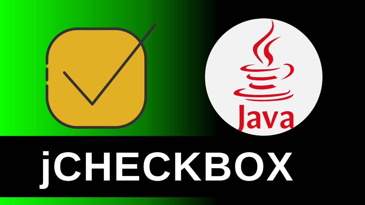 Creating JCheckBox - Java Swing Tutorial 7