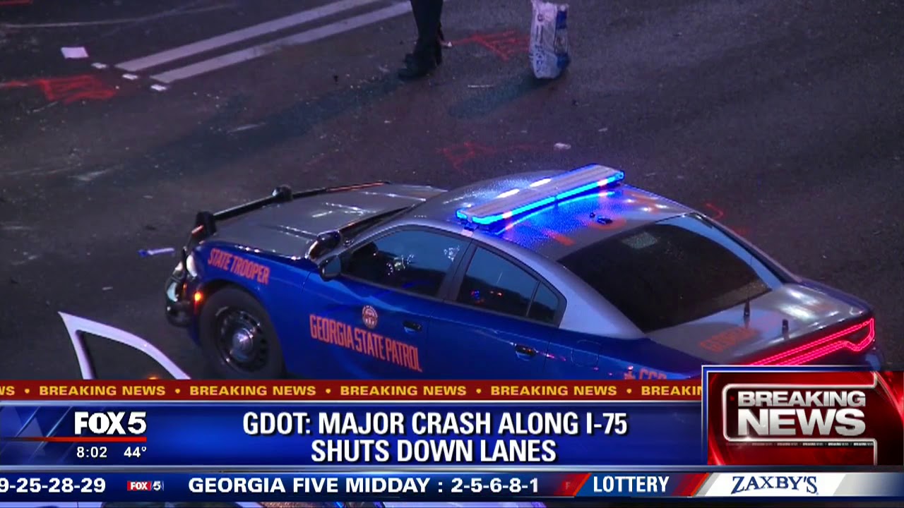 Lanes reopened after massive I 75 crash