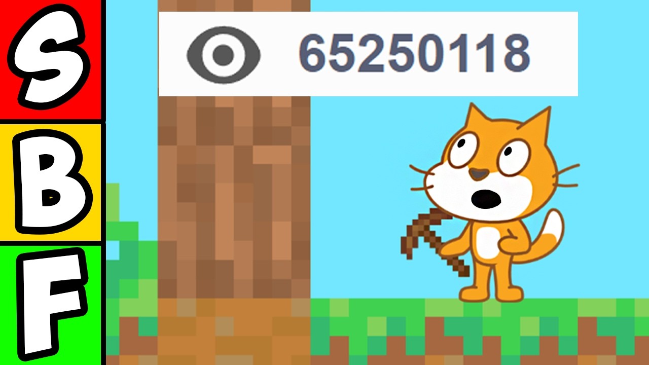 I Ranked the MOST VIEWED Scratch Games