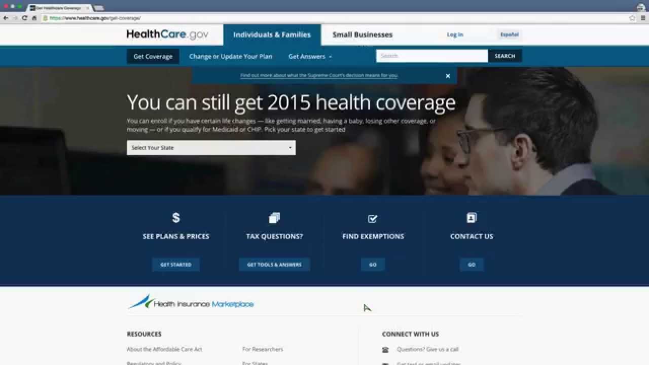 How to complete a Marketplace (Obamacare) Application