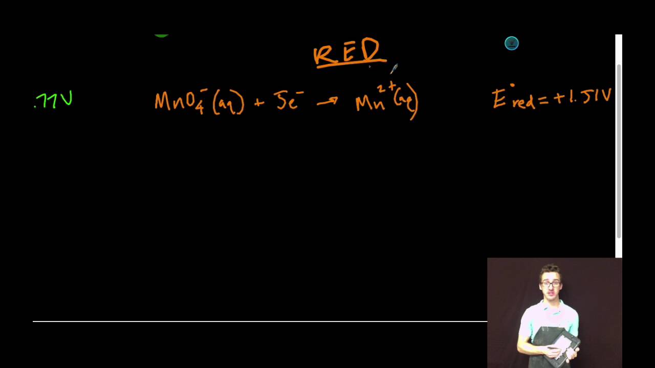 Balancing REDOX Reactions in Acidic and Basic Solutions