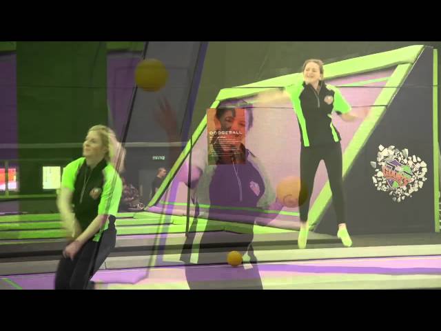 Bounce Trampoline Sports Dodge Ball