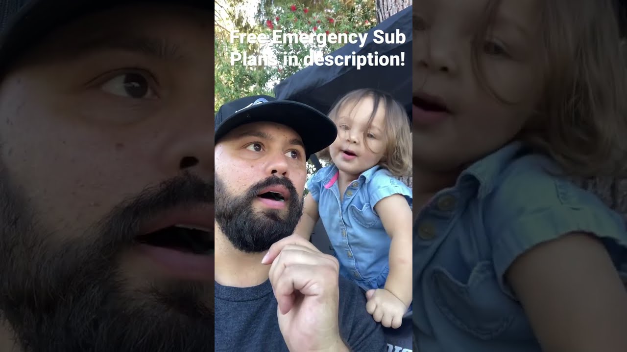 Emergency Sub Plans with QR Codes!