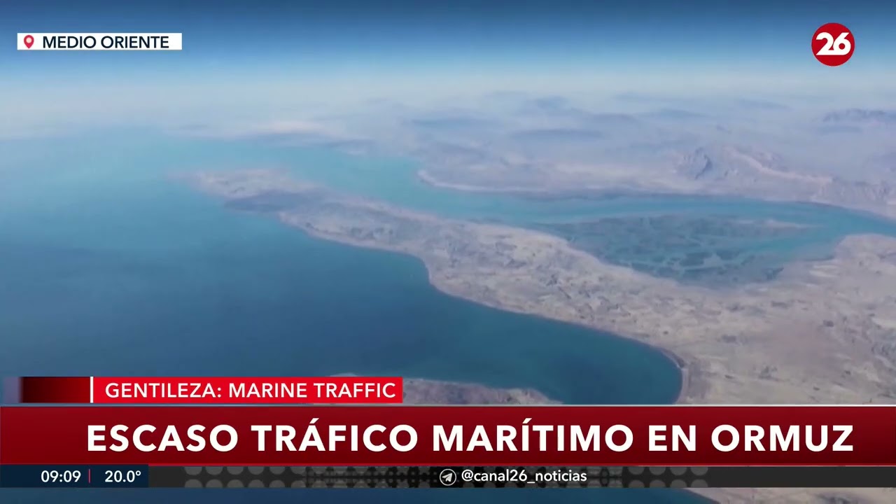 🚨 ALERT IN THE STRAIT OF HORMOUZ | Minimal maritime traffic after the US blockade