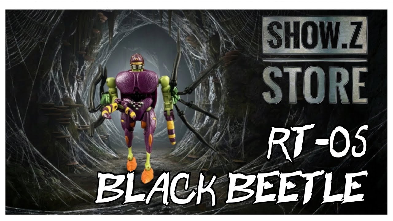 Robot Toys RT-05 Black Beetle Review | Legend Size Transformers Beast Wars Tarantulas
