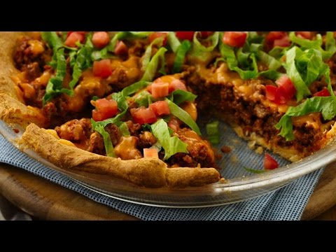 Easy Crescent Taco Bake