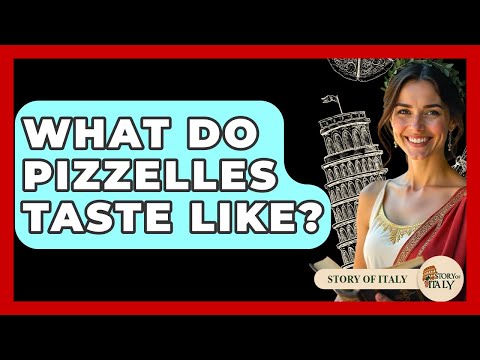 What Do Pizzelles Taste Like? - Story Of Italy