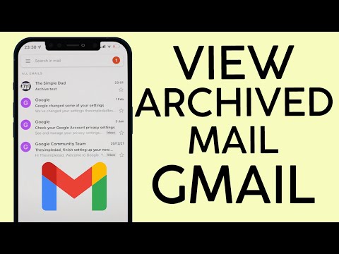 How to See Archived Emails on Gmail App 2022