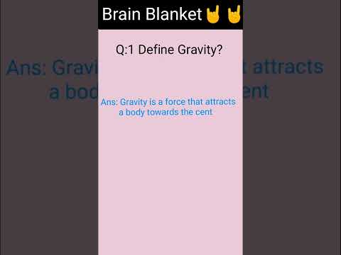 Define /what is Gravity #shortsyoutubevideo #share #issacnewton #BrainBlanket🤘🤘