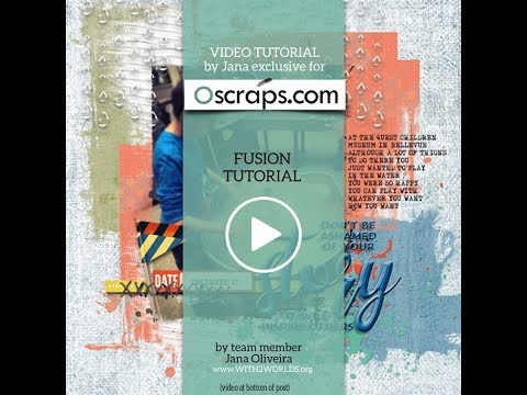 Digital Scrapbooking Tutorial December